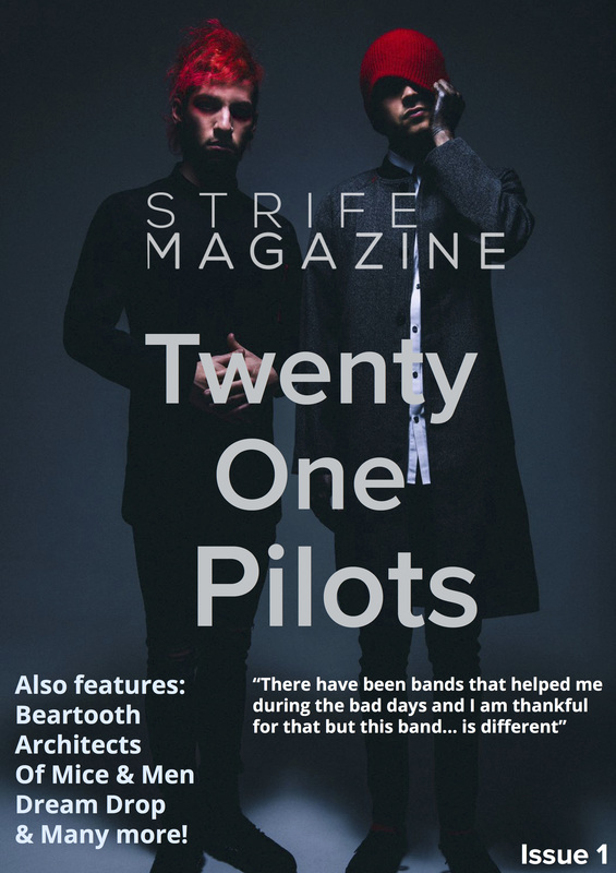 Magazine Cover Reveal: Our First Issue | Strife Mag