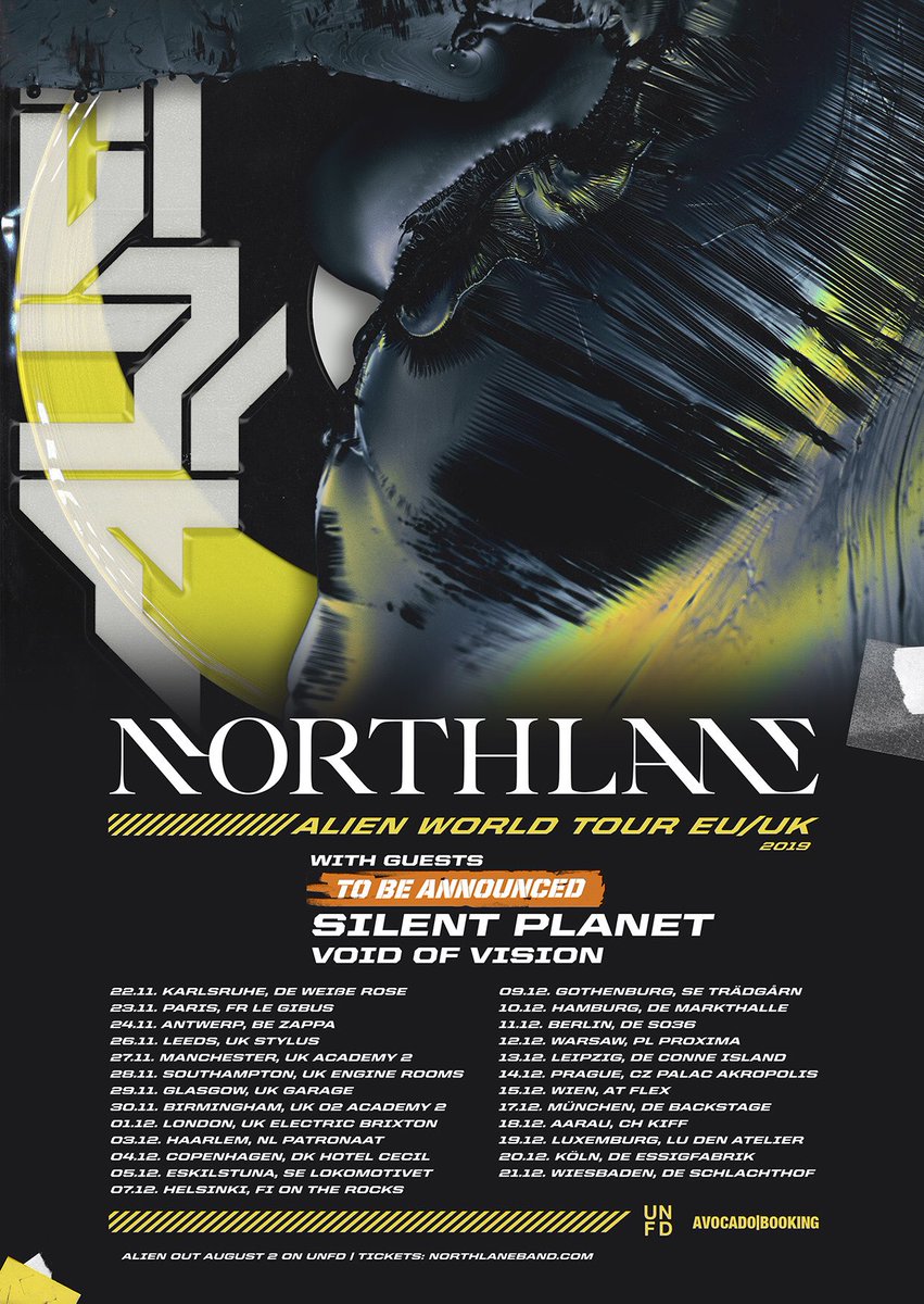 Northlane Announce New Record, Release First Single & Announce World ...