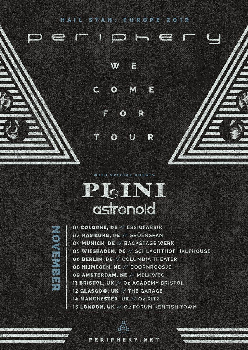 Periphery Announce Tour With Plini & Astronoid | Strife Mag
